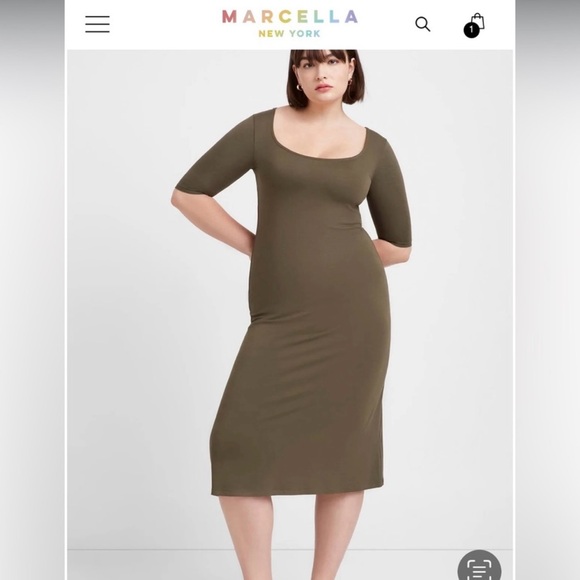 Marcella NYC | Dresses | Marcella New York Matilda Midi Dress Size Xs ...